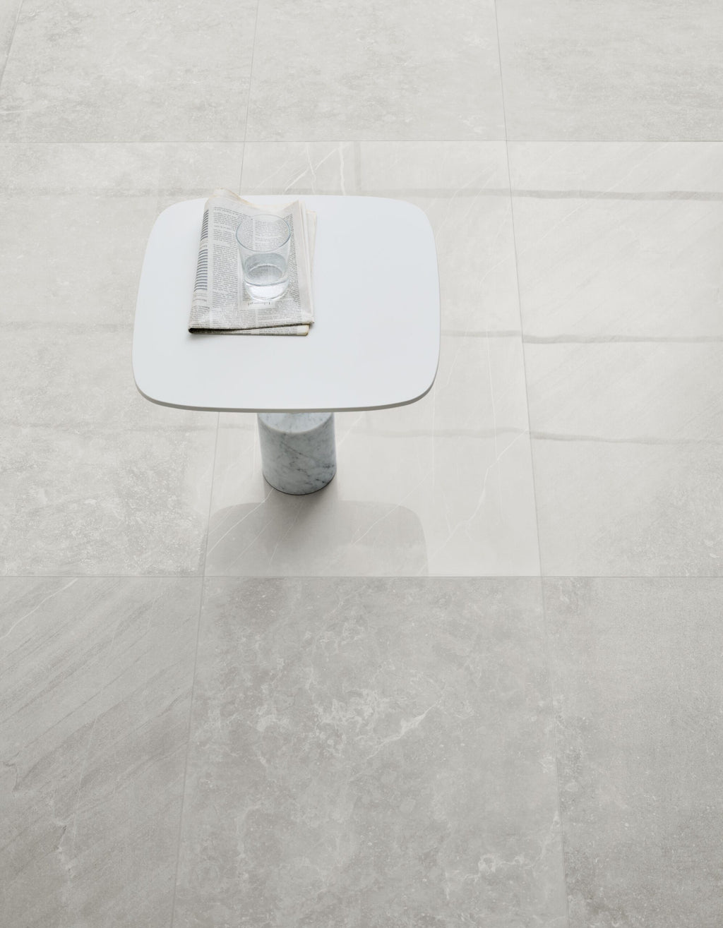 Geneva Polished Silver Porcelain – Terzetto Stone & Porcelain